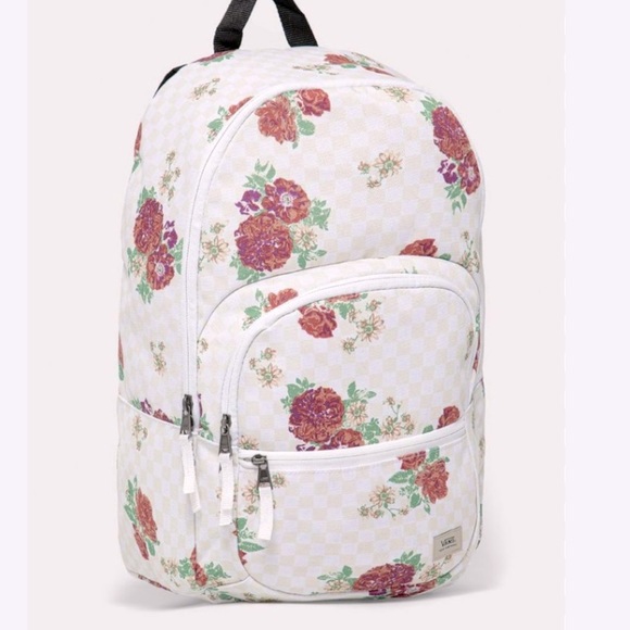 Vans | Bags | Vans 3d Roses Backpack | Poshmark